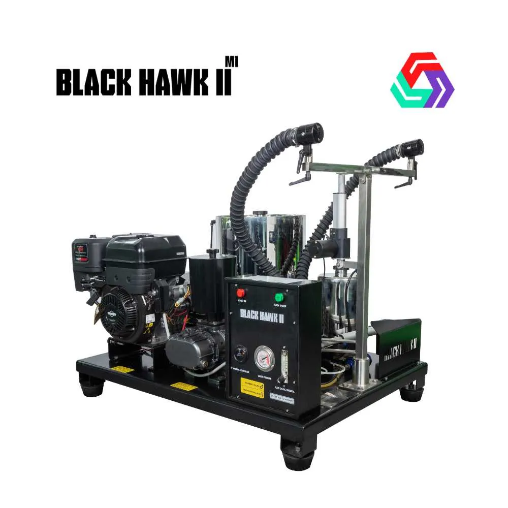 เครื่องพ่นชนิดติดตั้งท้ายรถยนต์ BLACK HAWK II รุ่น M1 - พีที เทคนิค